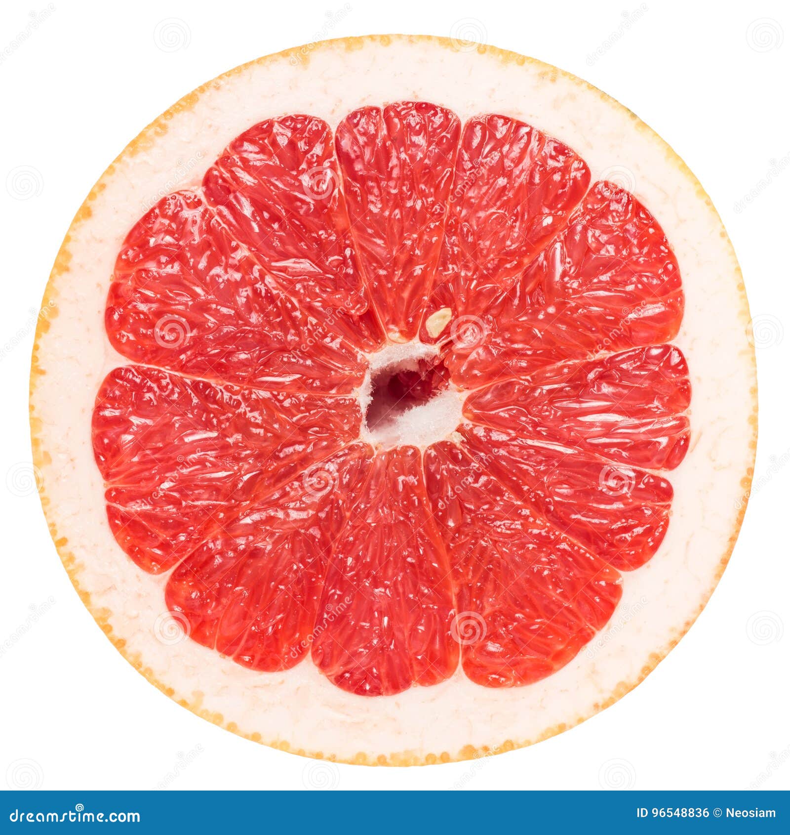 Makrofoto Av En Rosa Grapefrukt Arkivfoto - Bild av isolerat, foto ...