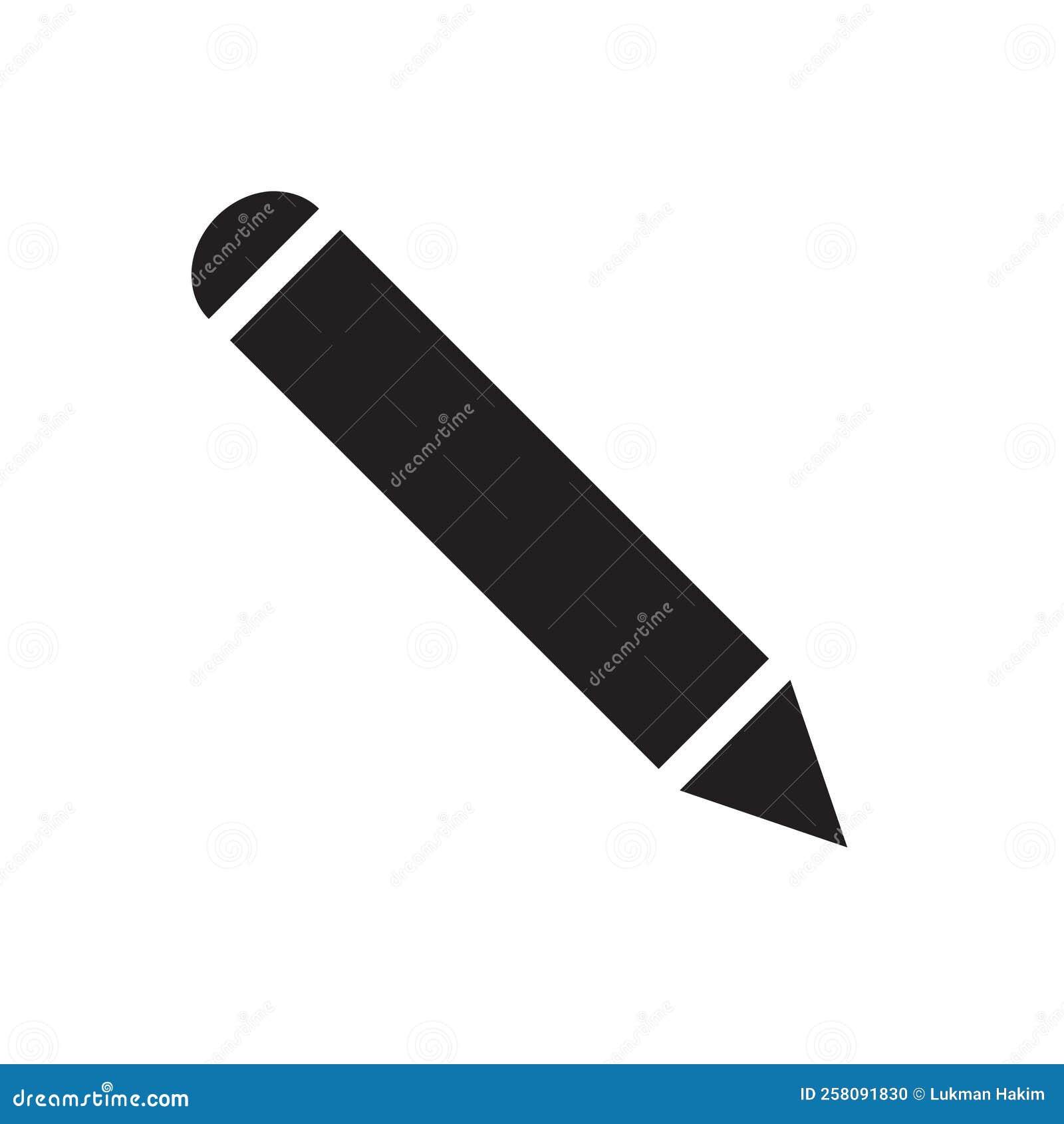 Pen, Icon Vector Template Design Stock Vector - Illustration of shape ...