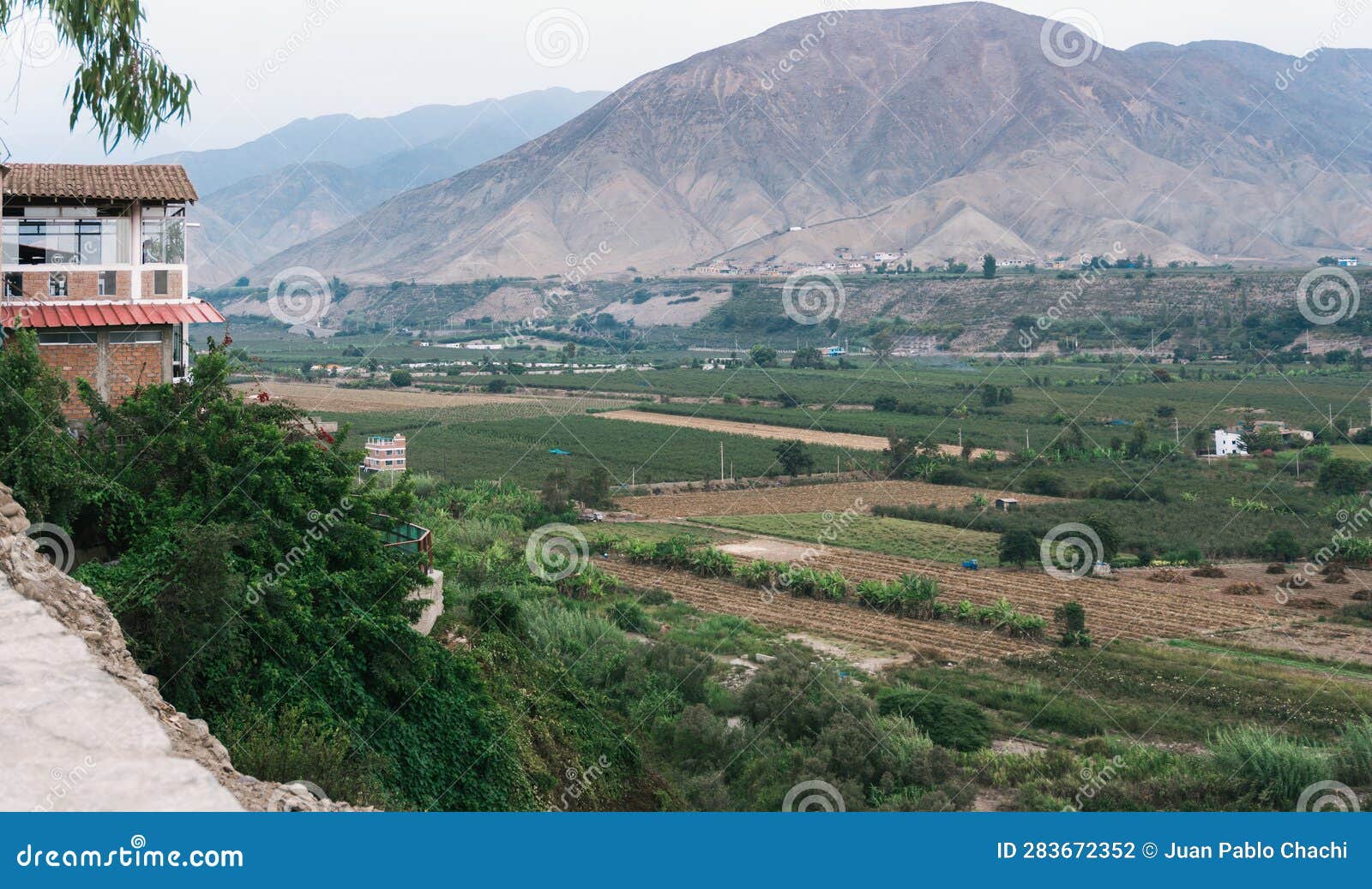 Mala River Valley in Lima Peru Stock Photo - Image of rocks, panorama ...