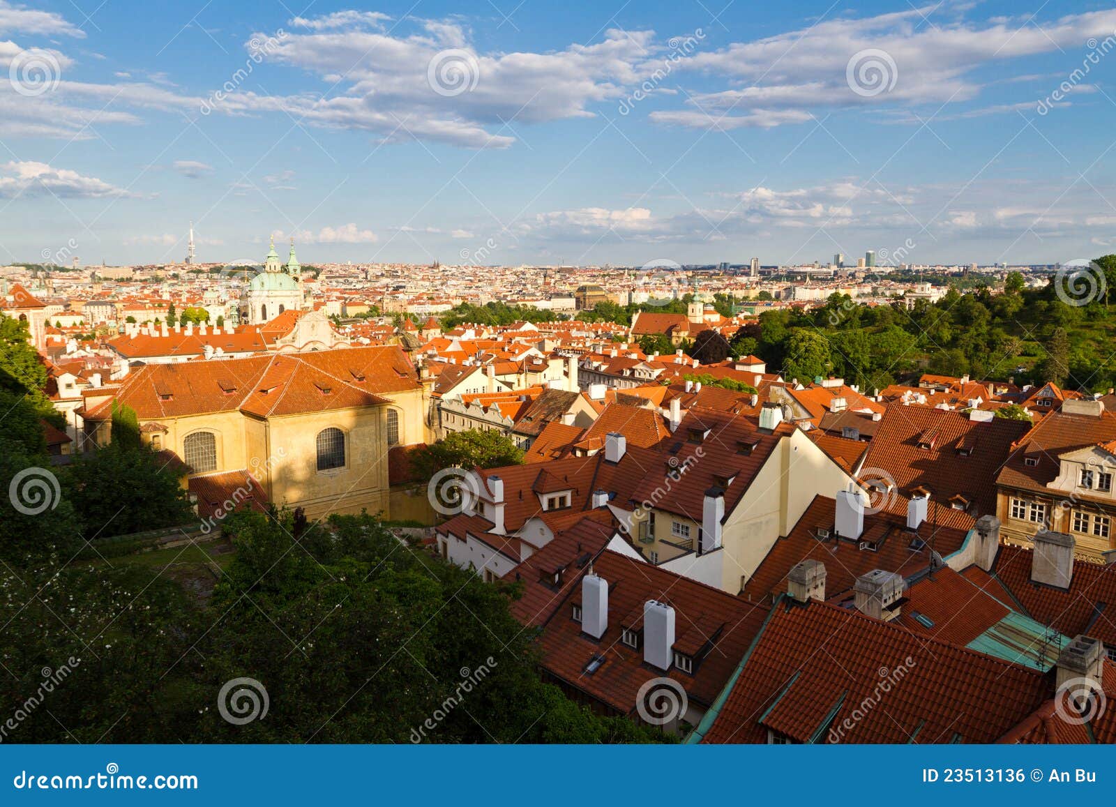 Mala Strana District, Prague, Czech Republic Stock Photo - Image of ...