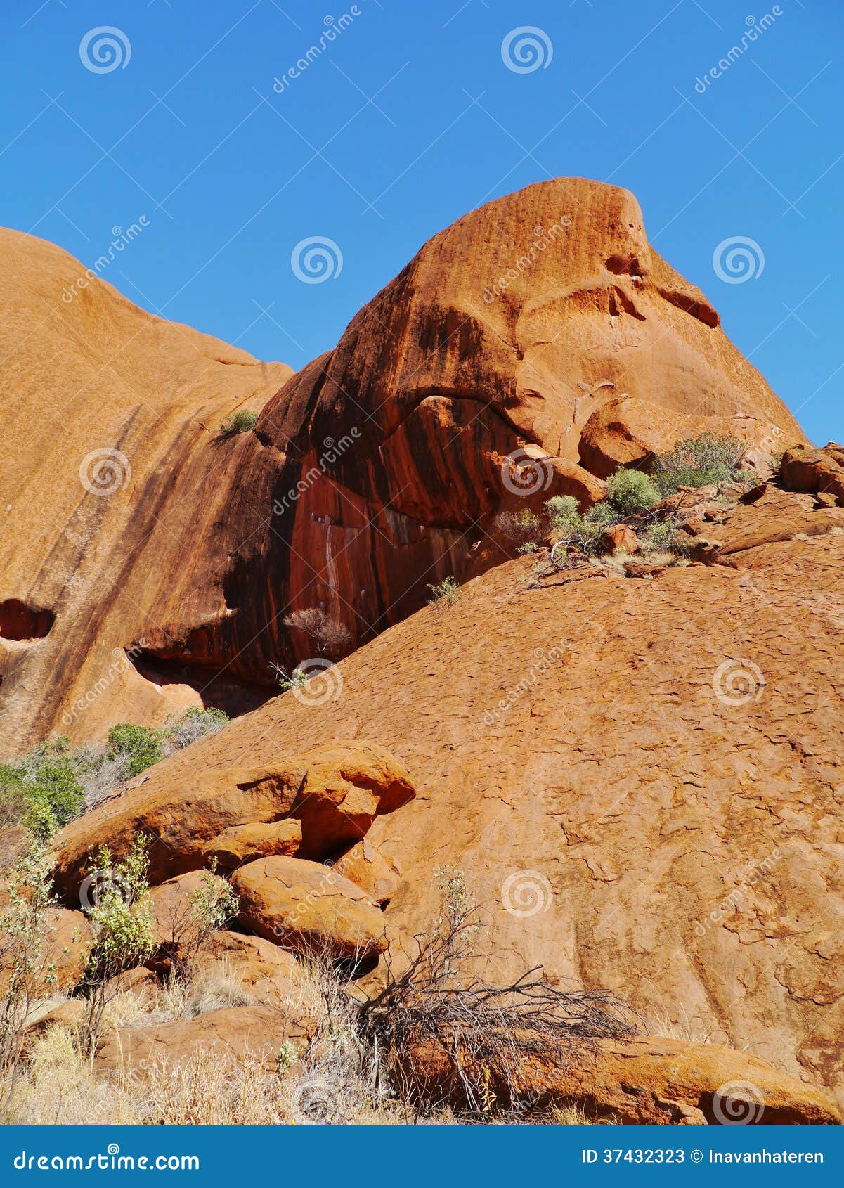 The Mala Walk in the Australian Red Centre Editorial Stock Photo ...