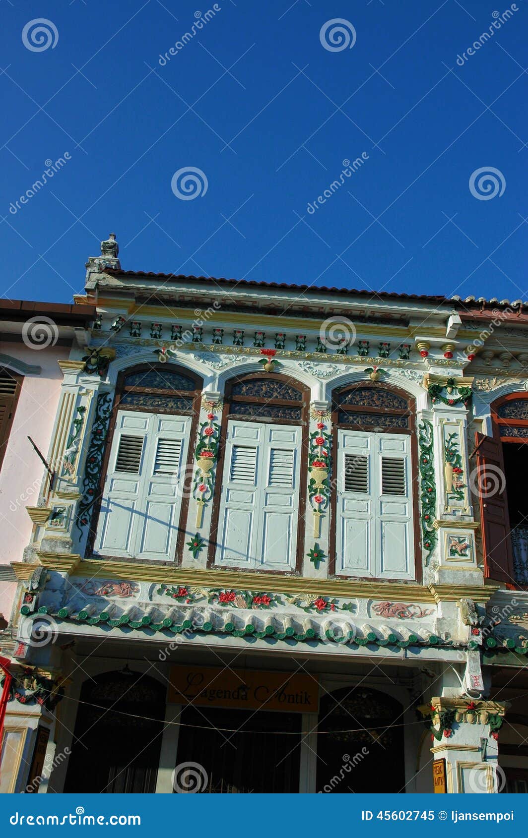 Malacca heritage building stock image. Image of region - 45602745