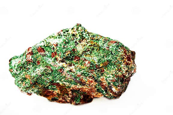 Malachite in the rock stock image. Image of close, decoration - 87667983