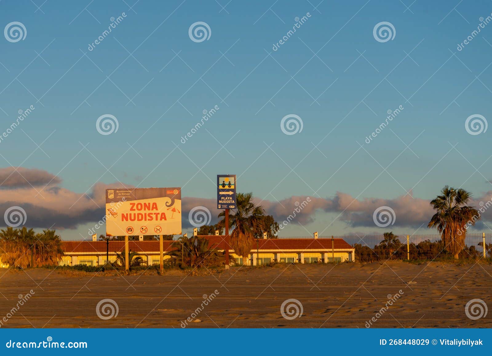 Nudity Beach in Malaga, Spain Editorial Stock Image - Image of water ...