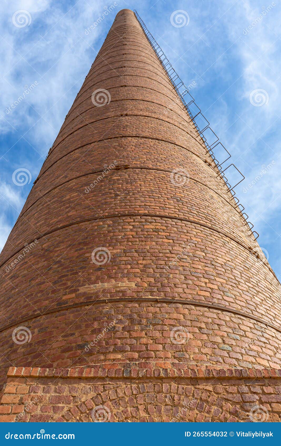 Old Factory Chimney in Malaga, Spain on October 10, 2022 Stock Photo ...
