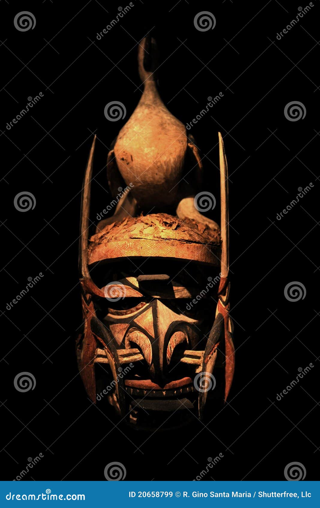 Malagan Ceremonial Mask stock image. Image of religious - 20658799