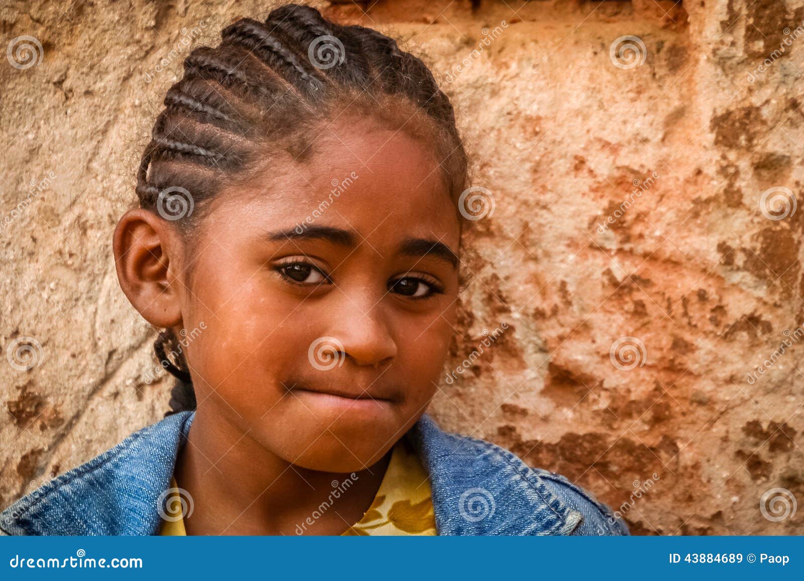 Malagasy girl editorial stock image. Image of happy, girl - 43884689