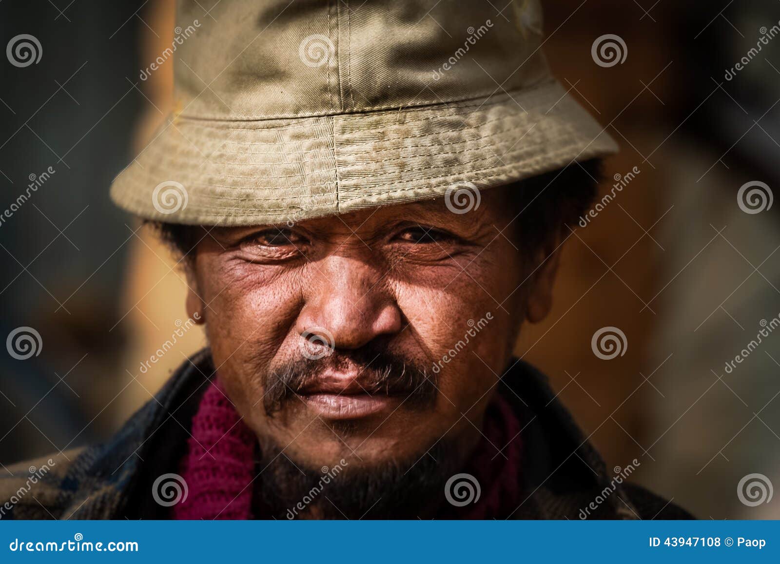 Malagasy man portrait editorial stock photo. Image of aging - 43947108