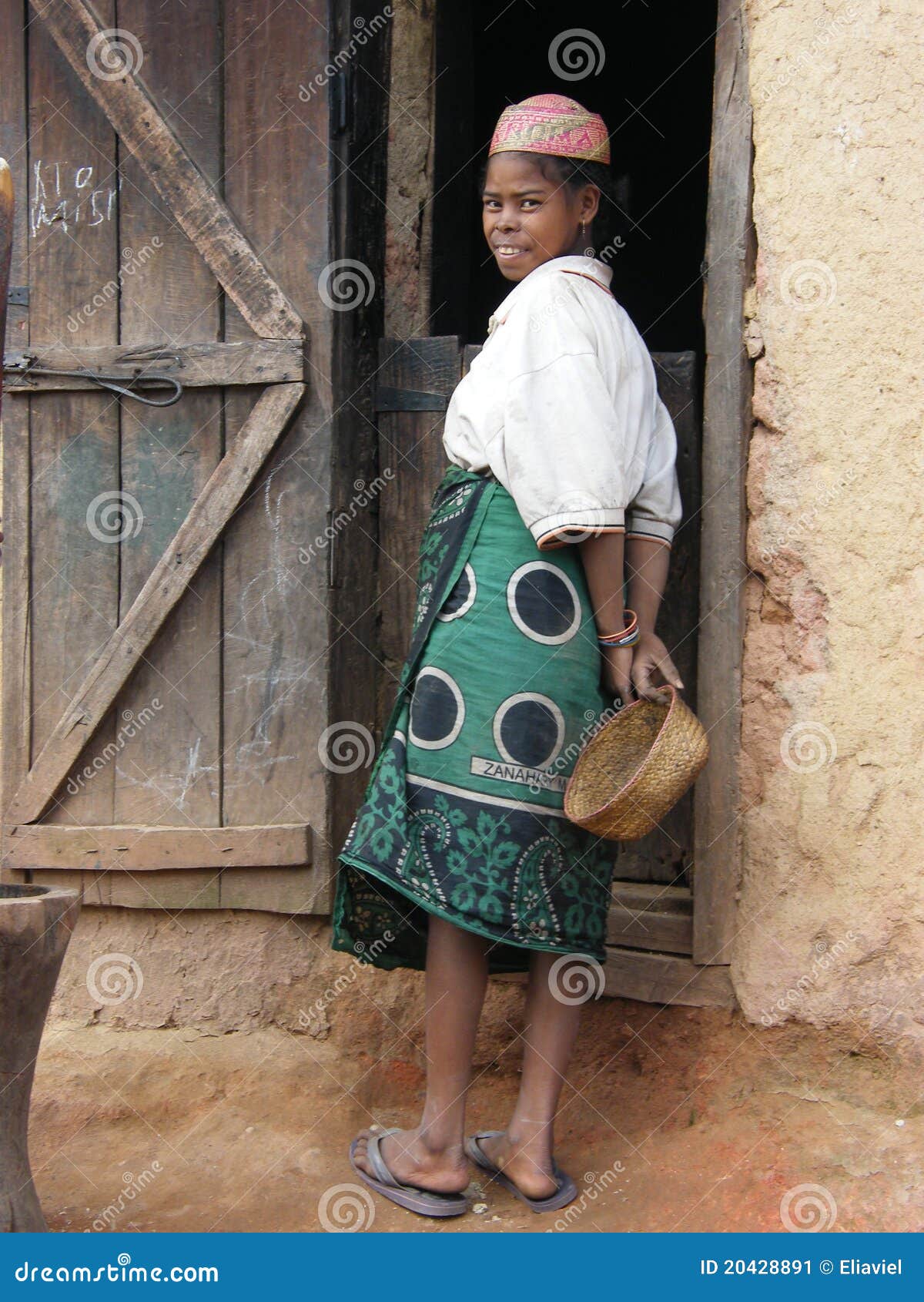 Malagasy native woman editorial photo. Image of resident - 20428891