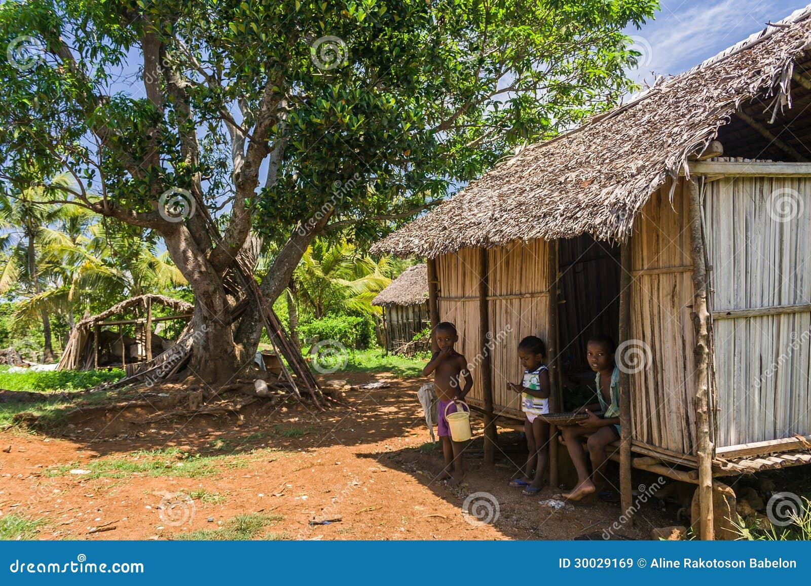 Typical village editorial stock image. Image of indigenous - 30029169