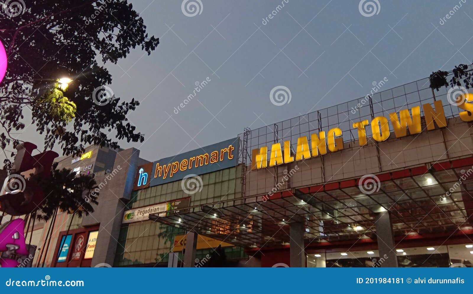 Malang City Mall with Its Distinctive Atmosphere Editorial Photo ...