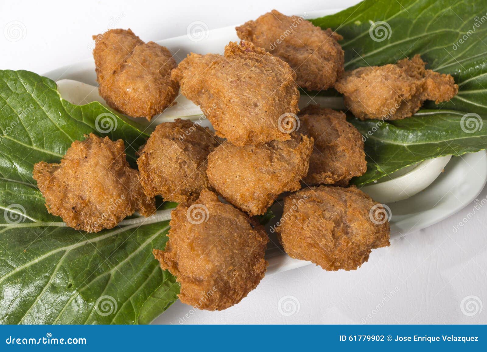 Malanga fritters stock photo. Image of scenery, fryings - 61779902
