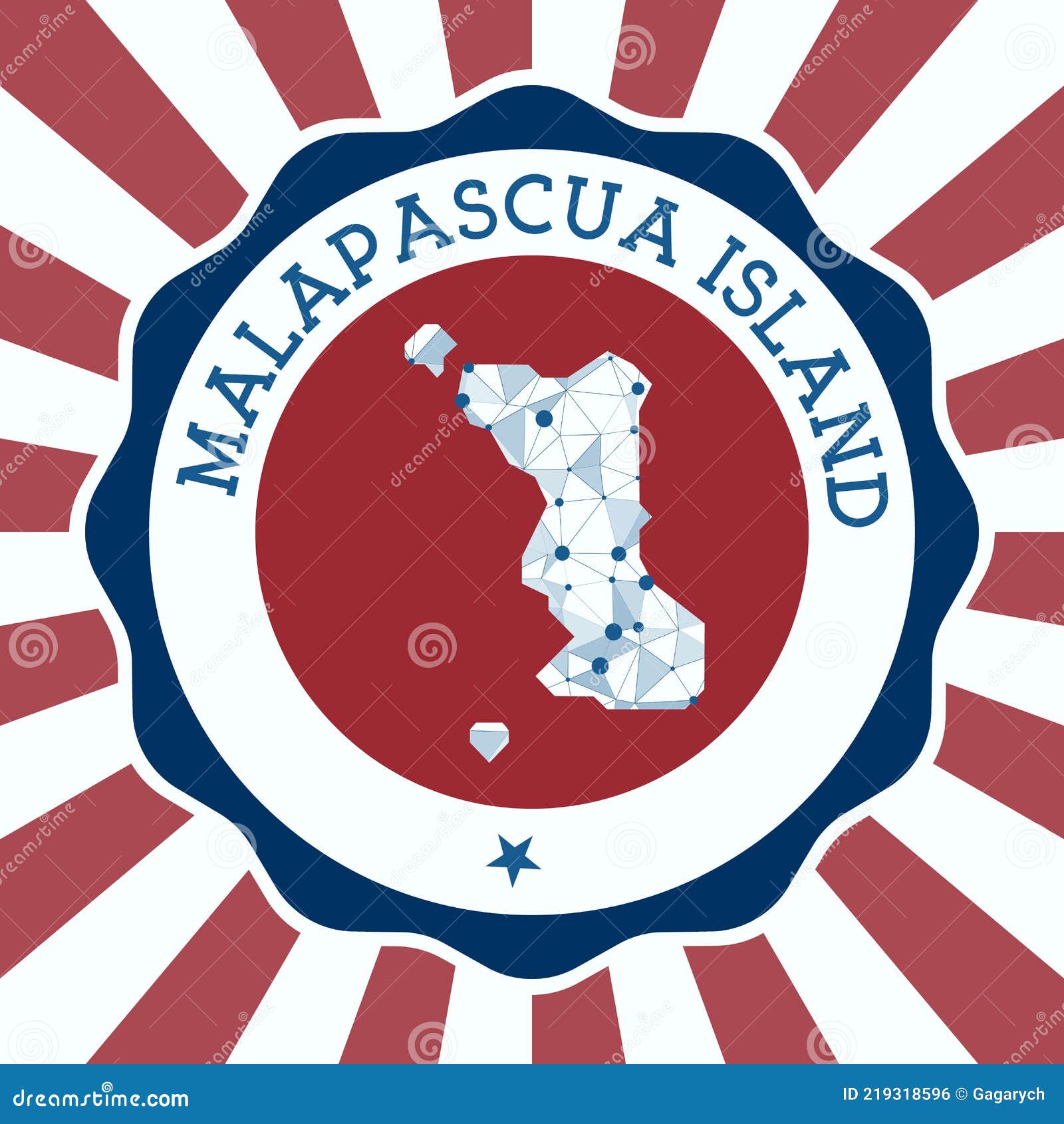 Malapascua Island Badge. Vector Illustration | CartoonDealer.com #219318596
