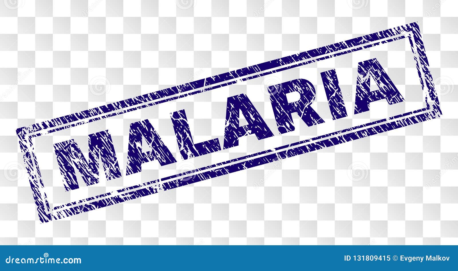 Grunge MALARIA Rectangle Stamp Stock Vector - Illustration of design ...