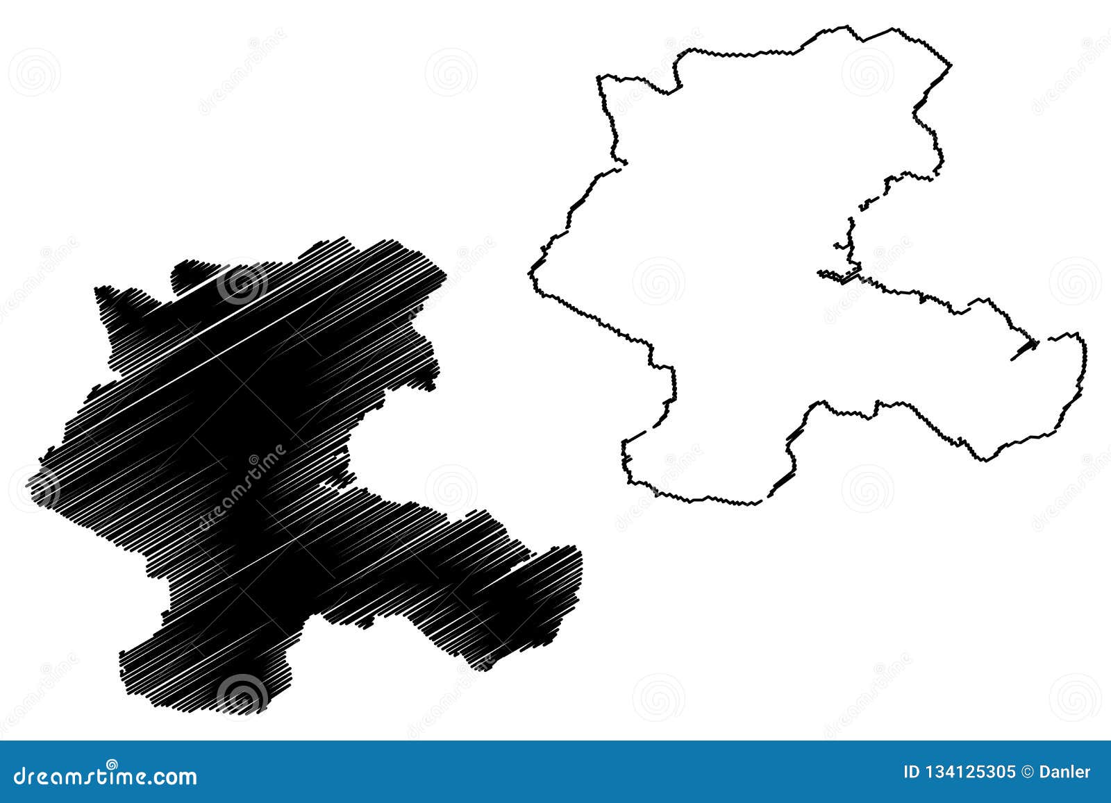 Malatya map vector stock vector. Illustration of europe - 134125305
