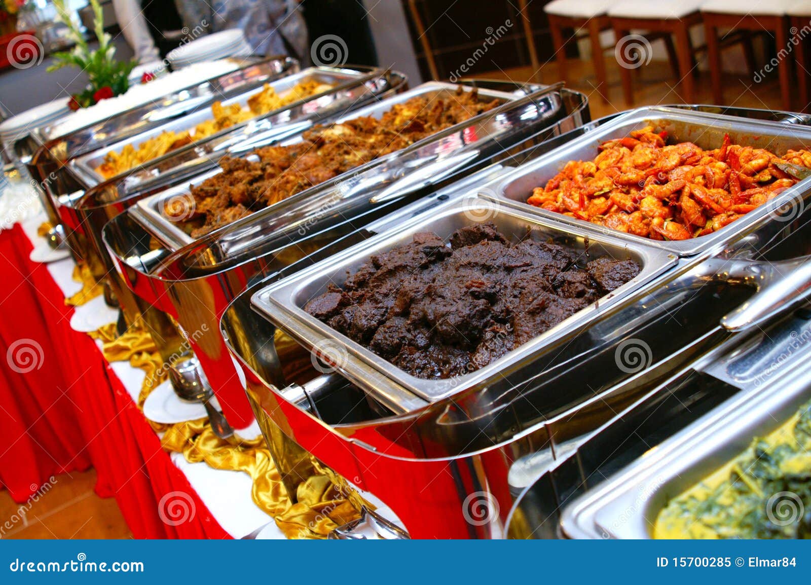 Malay Buffet stock image. Image of cook, hotel, asian - 15700285