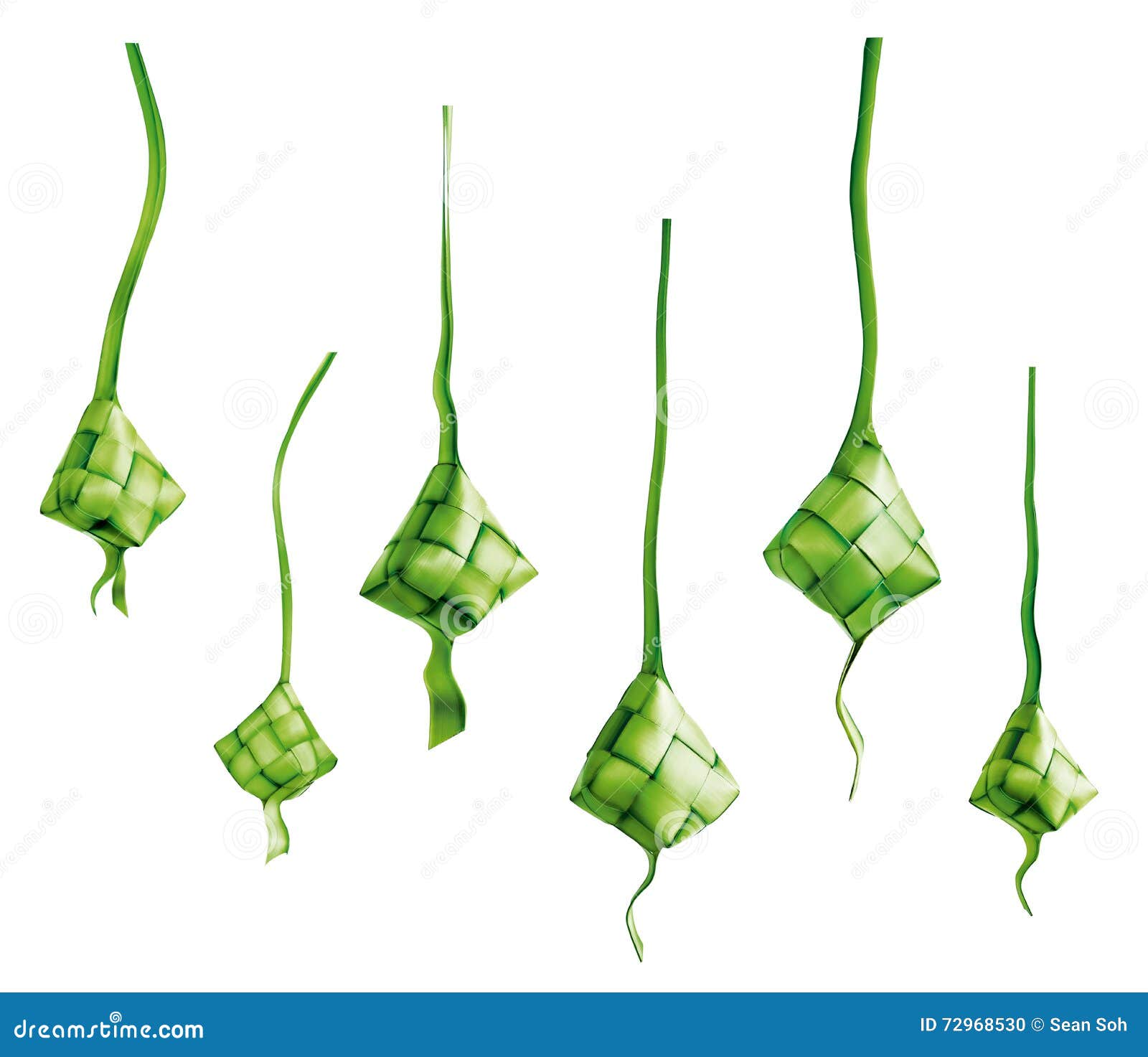 Malay Ketupat (Rice Dumpling) Stock Photo - Image of festival ...