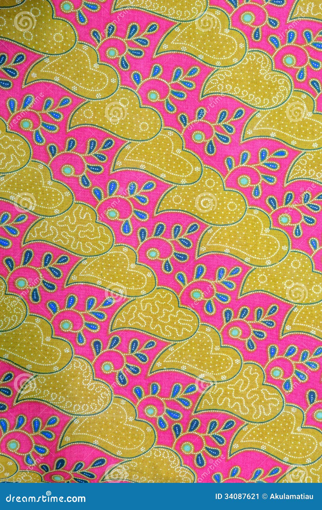 Malaysia Batik Pattern XIII Stock Image - Image of artwork, handmade ...