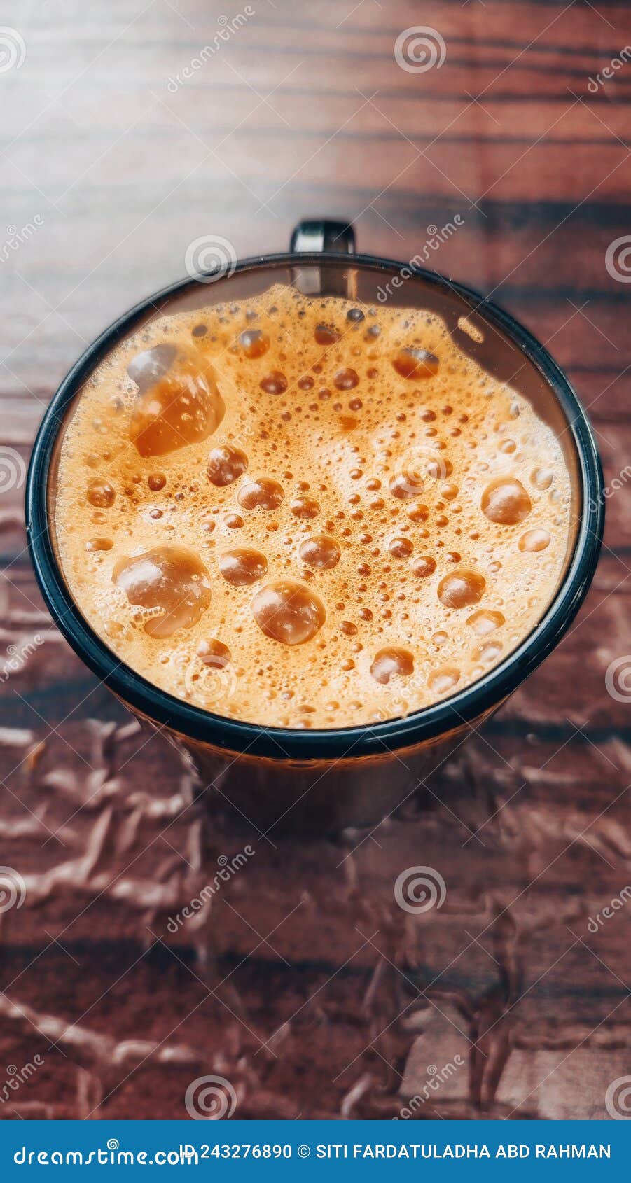 Malaysia Drink a Cup of Teh Tarik Stock Photo - Image of malaysia ...