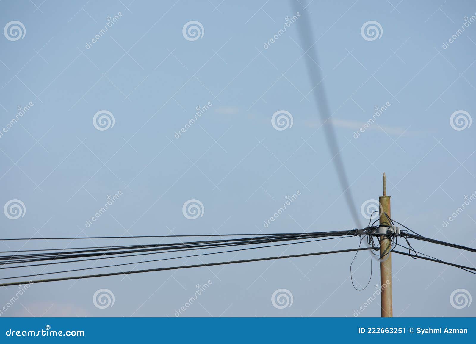 Malaysia Electric Pole and Cable Stock Image - Image of pole ...