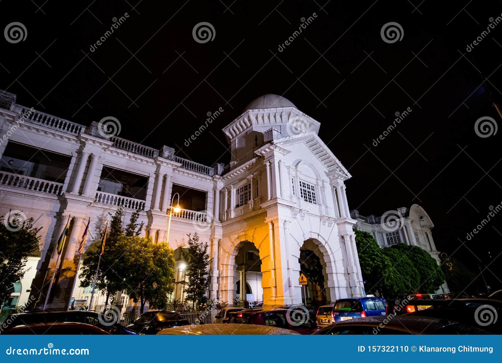 Malaysia, Ipoh, Night View editorial image. Image of landscape - 157322110