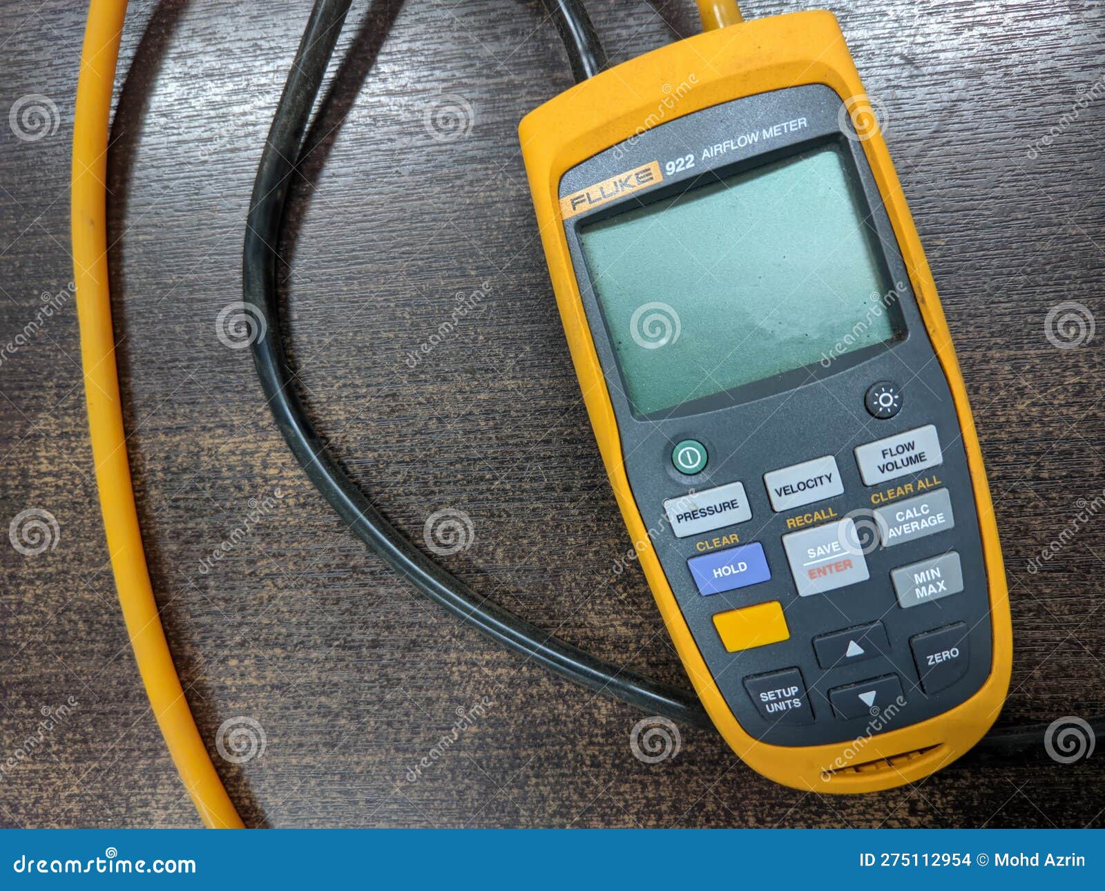 Fluke 922 Airflow Micromanometer with Bright Backlit Display Editorial ...