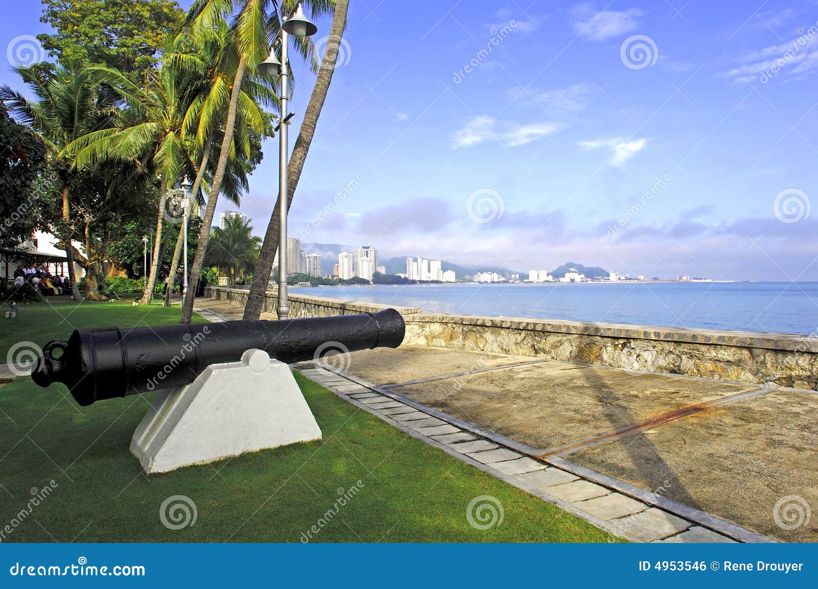 Malaysia; Penang; Fort Cornwallis Stock Photo - Image of queen, place ...