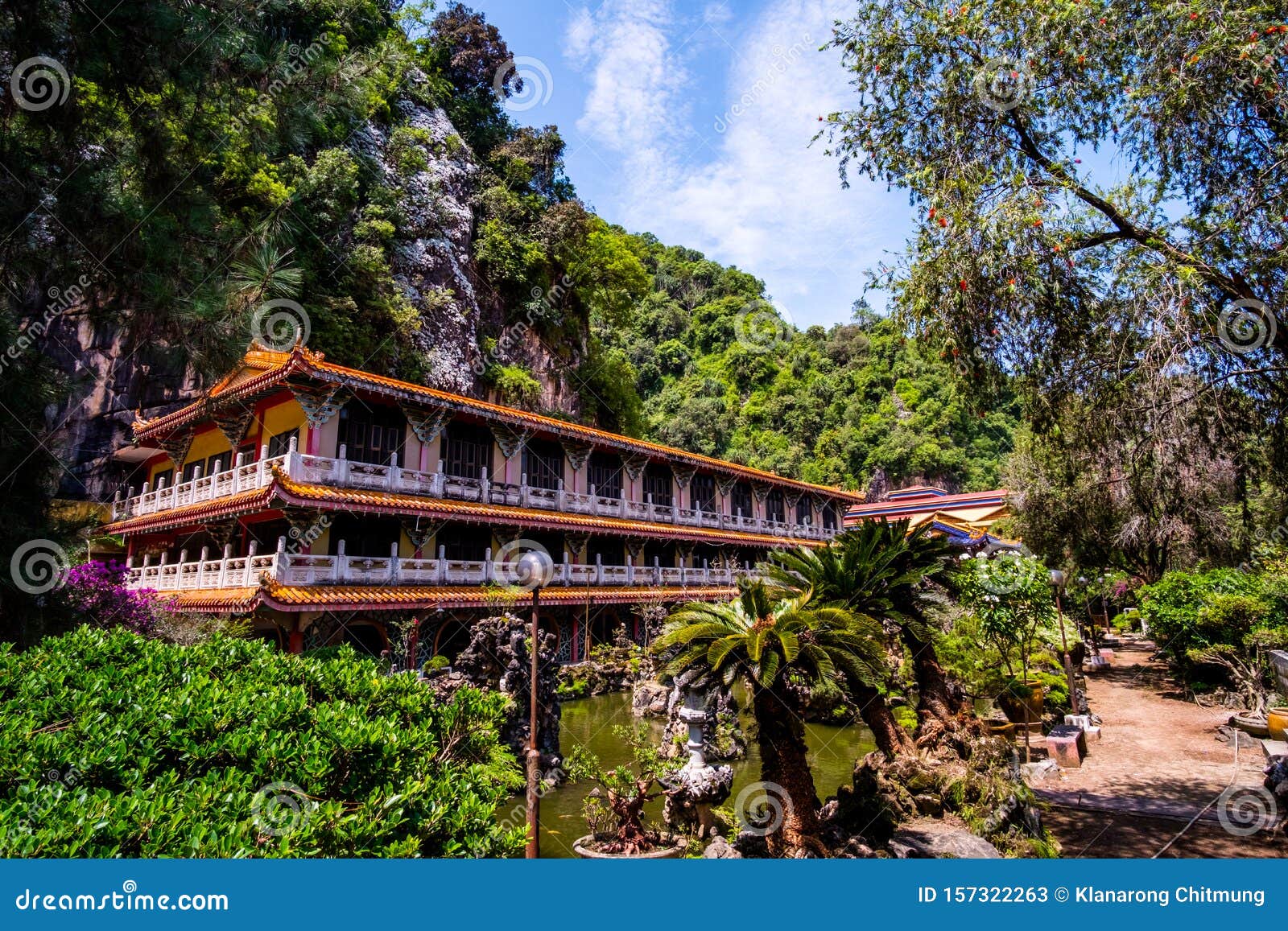 Malaysia, Perak, Ipoh, Temple Caves Stock Image - Image of hills ...