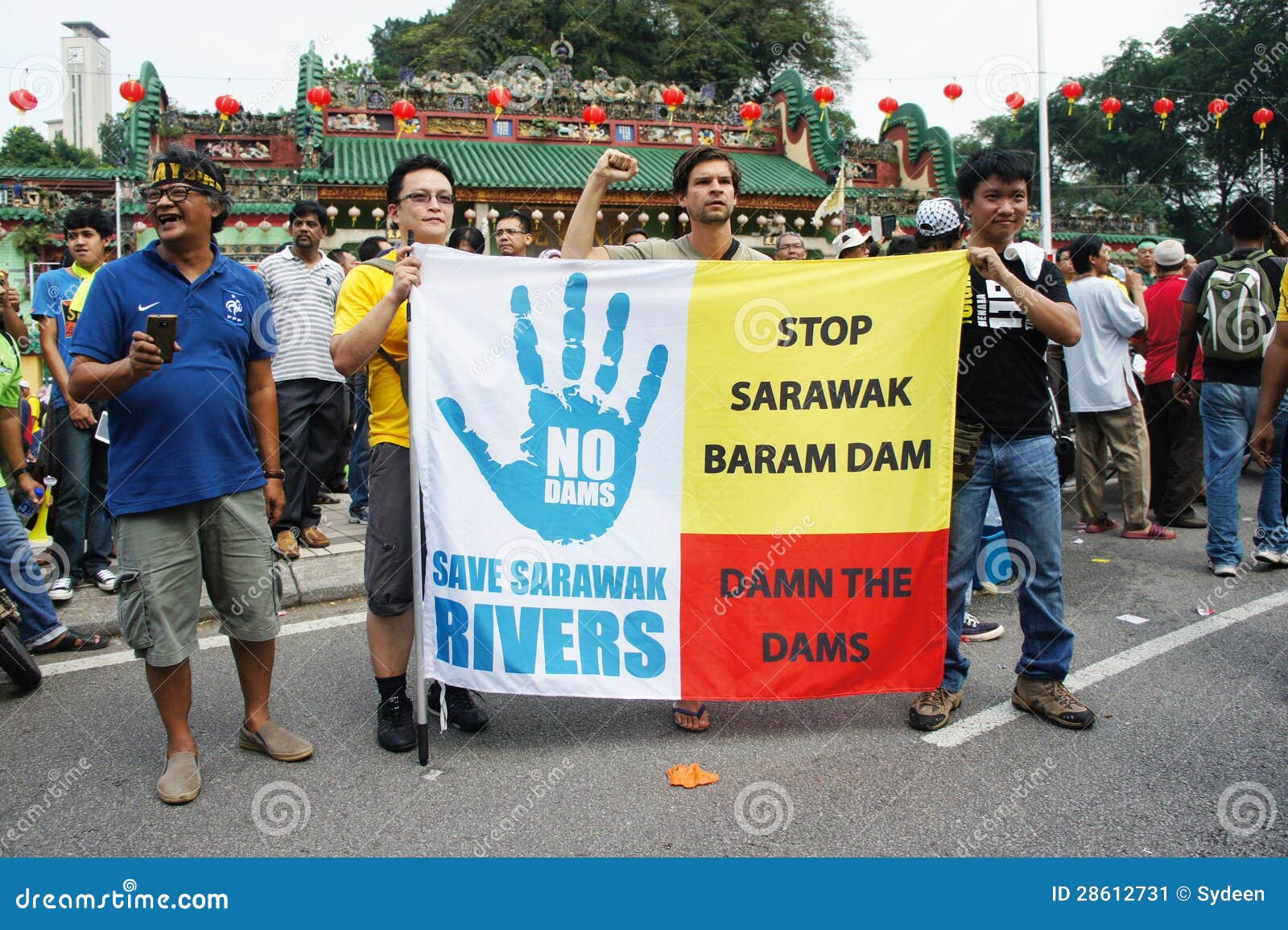 Malaysia rally protest editorial photo. Image of himpunan - 28612731