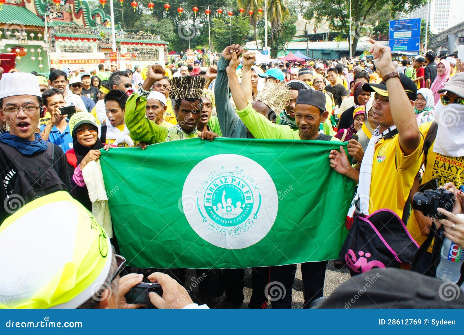Malaysia rally protest editorial stock image. Image of humanity - 28612769