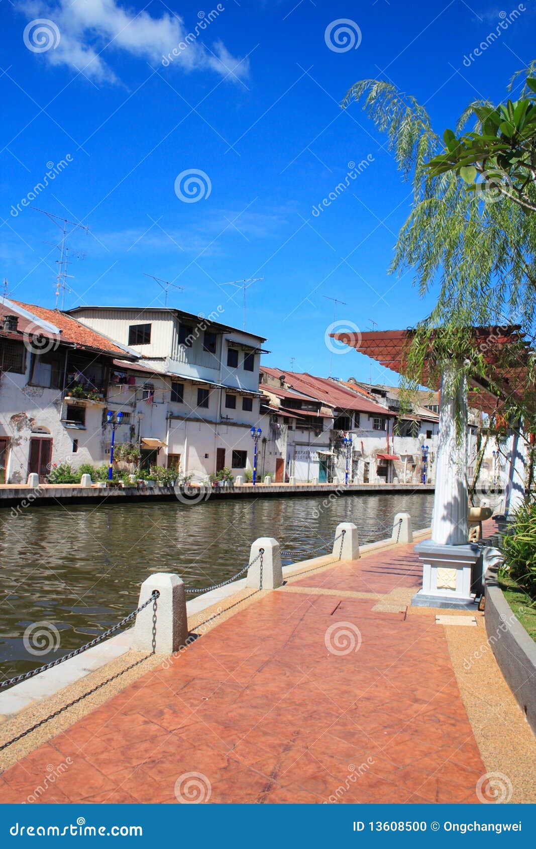Malaysia Riverside Traditional House Stock Photography | CartoonDealer ...