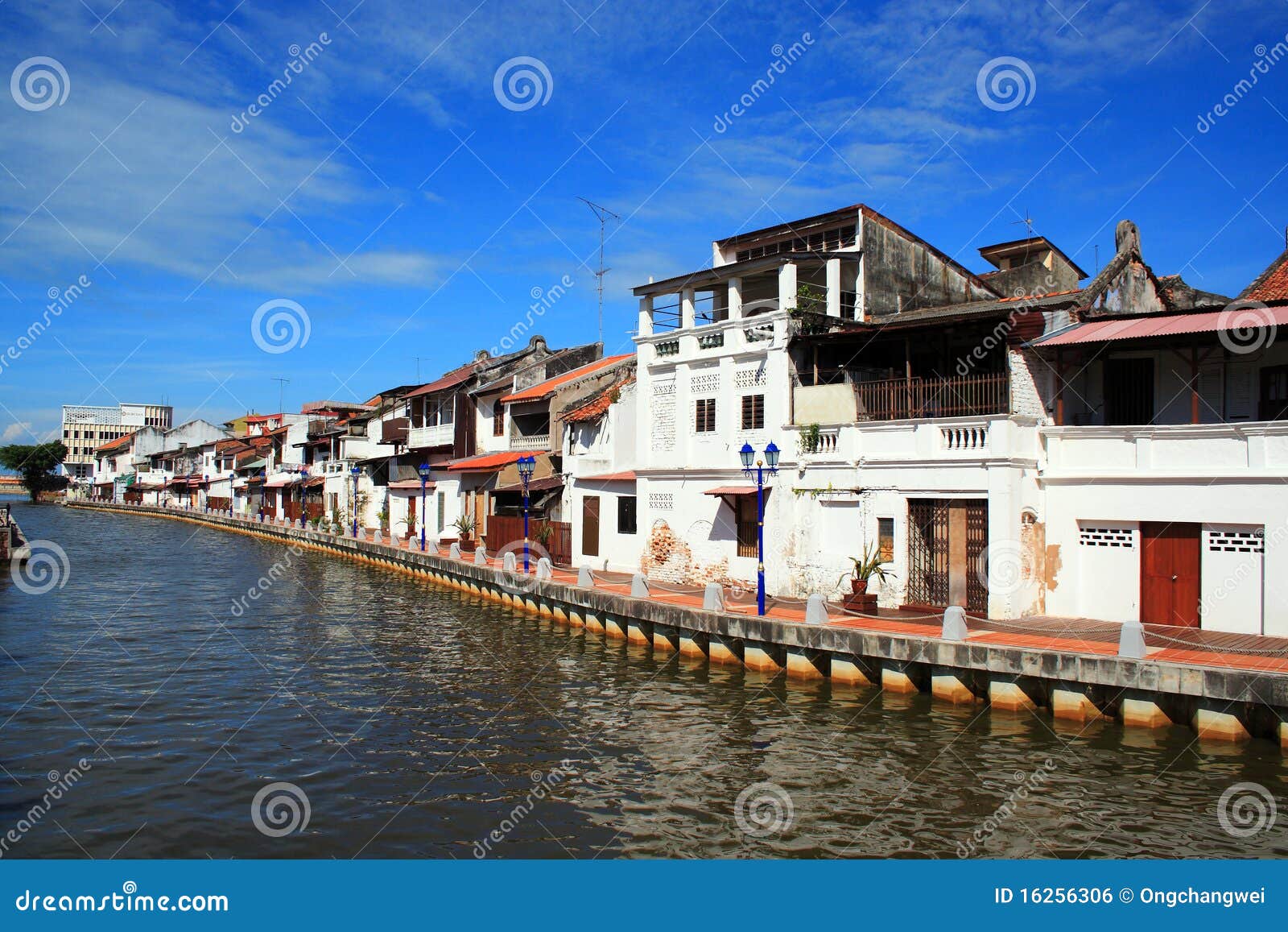 Malaysia Riverside Traditional House Stock Photo - Image of ...
