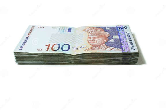 Malaysia RM100 Notes stock image. Image of business, currency - 15974535