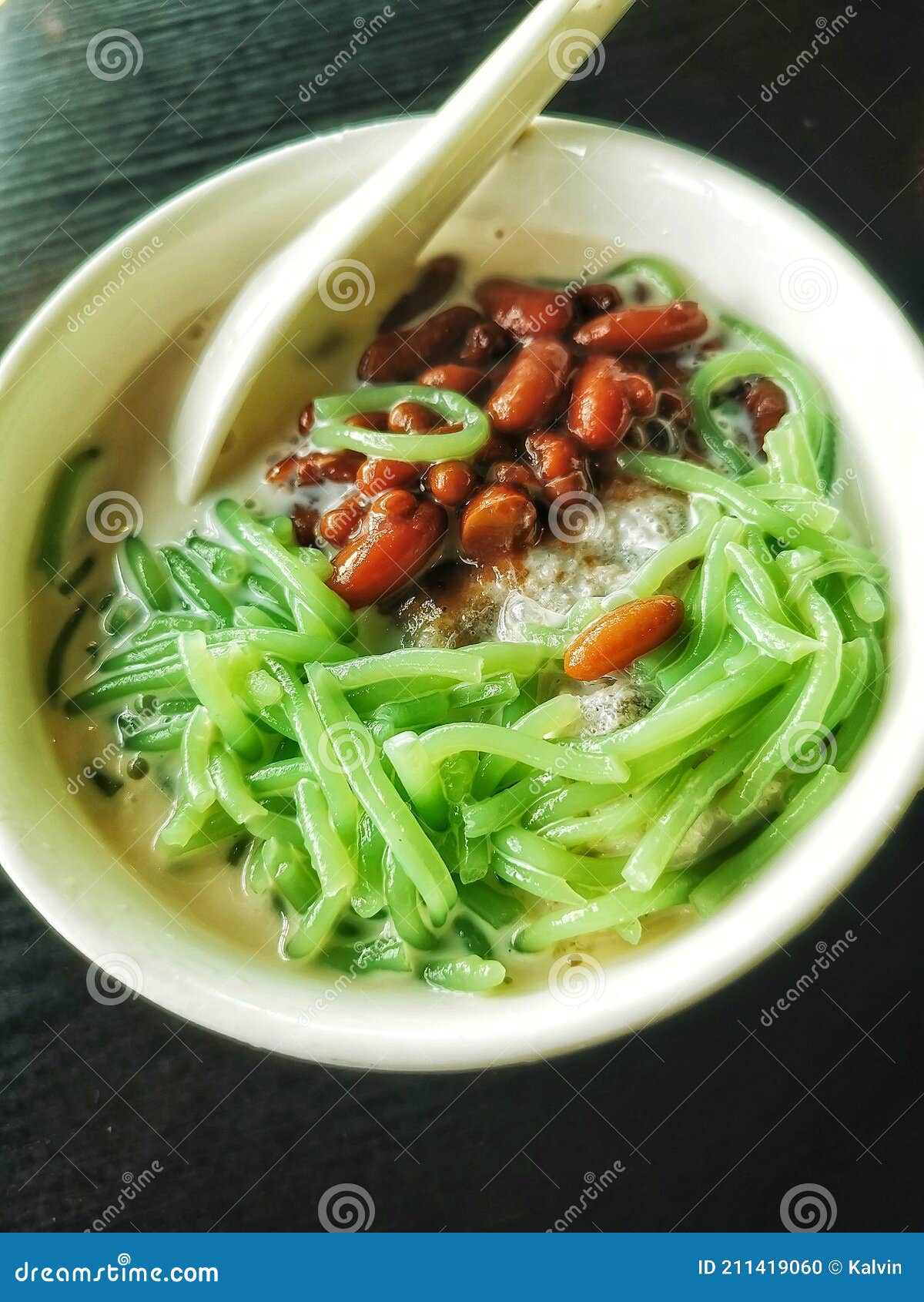 Malaysian cendol dessert stock photo. Image of cuisine - 211419060