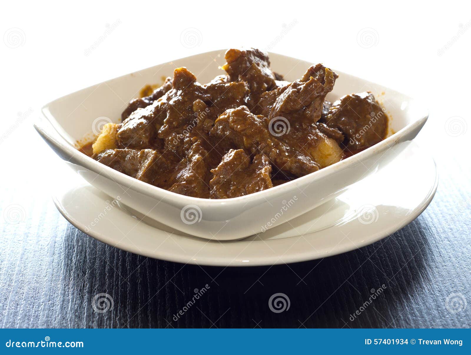 Malaysian curry beef stock photo. Image of oriental, restaurant - 57401934