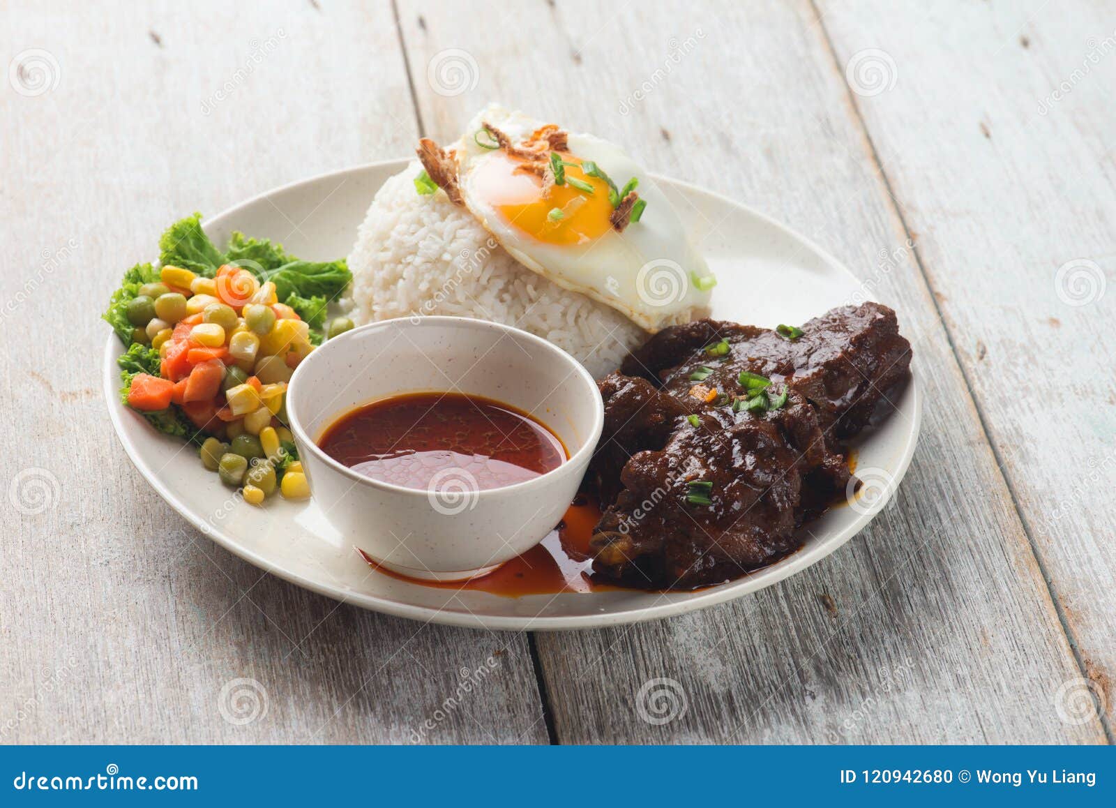 Malaysian RENDANG DAGING stock photo. Image of beef - 120942680