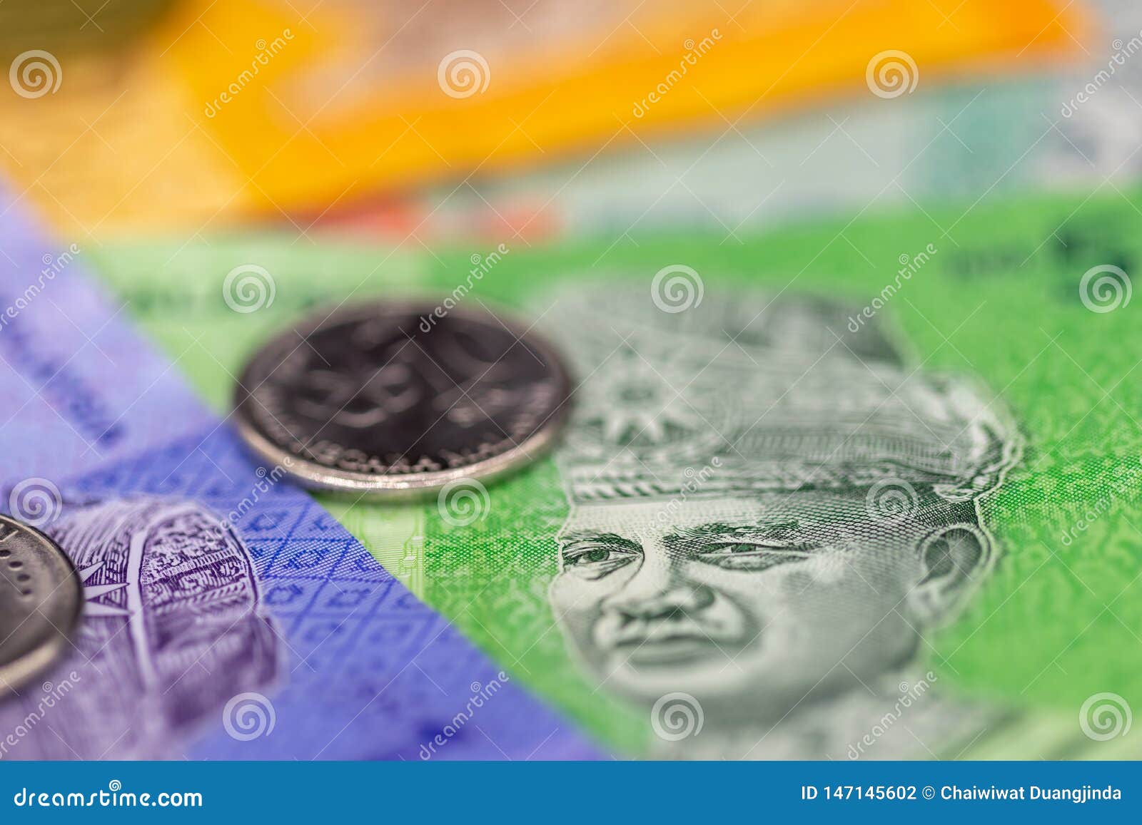 Malaysian Ringgit Banknotes Background Stock Photo - Image of colorful ...