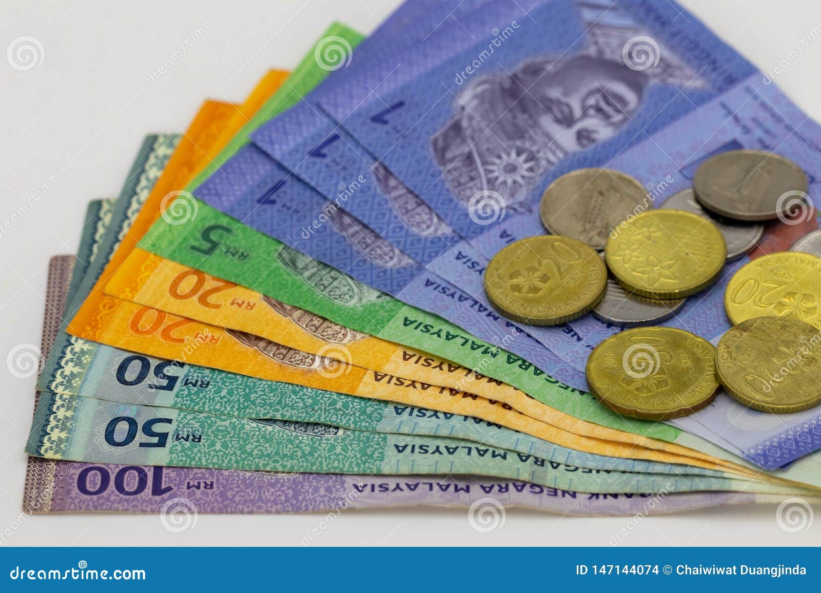 Malaysian Ringgit Banknotes Background Stock Photo - Image of loan ...