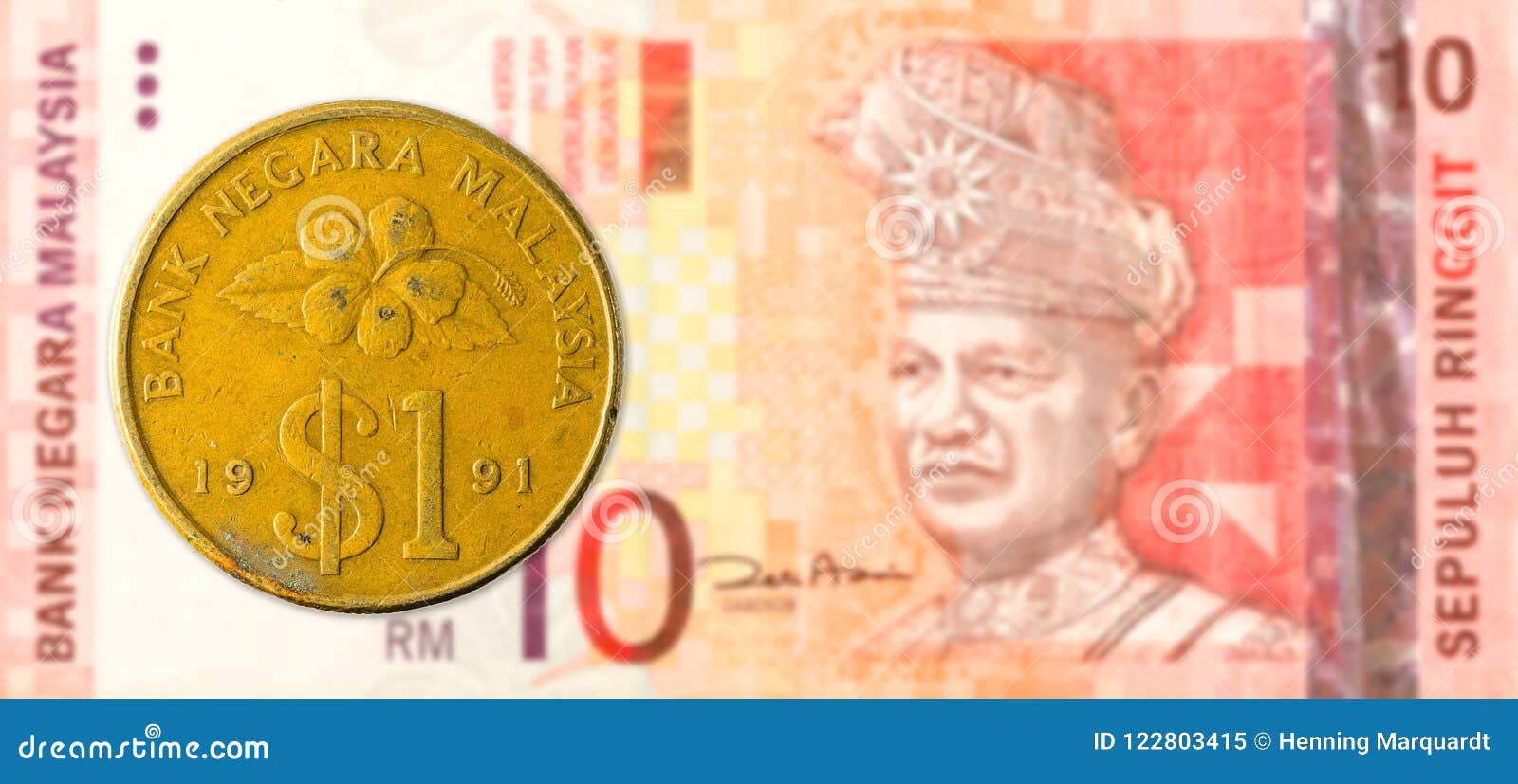 1 Malaysian Ringgit Coin Against 10 Malaysian Ringgit Bank Note Stock ... 1 Malaysian Ringgit Coin Against 10 Malaysian Ringgit Bank Note Stock ...