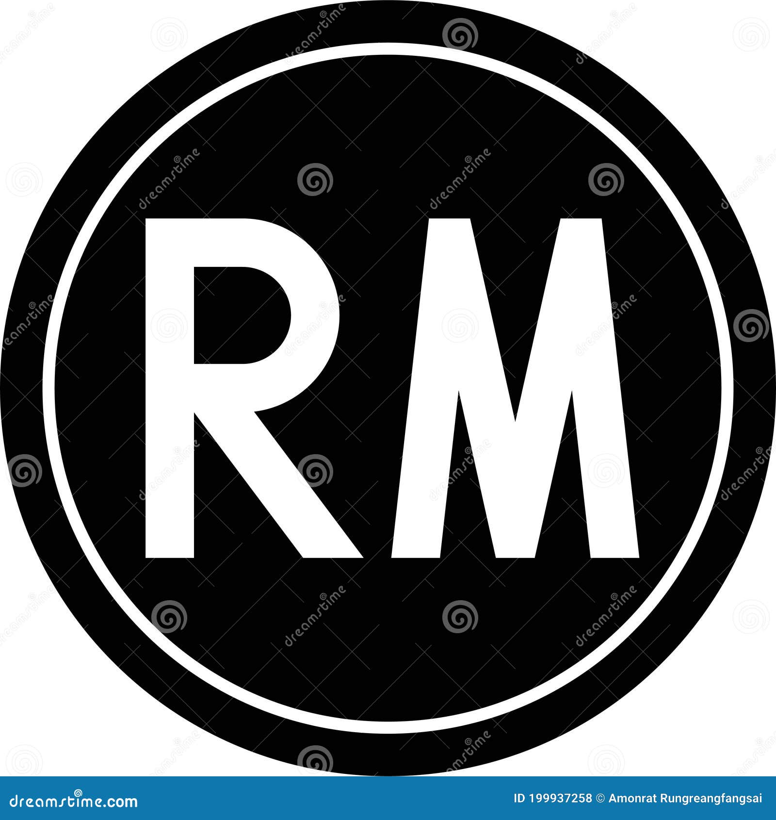 Malaysian Ringgit Coin Icon, Currency of Malaysia Stock Vector ...