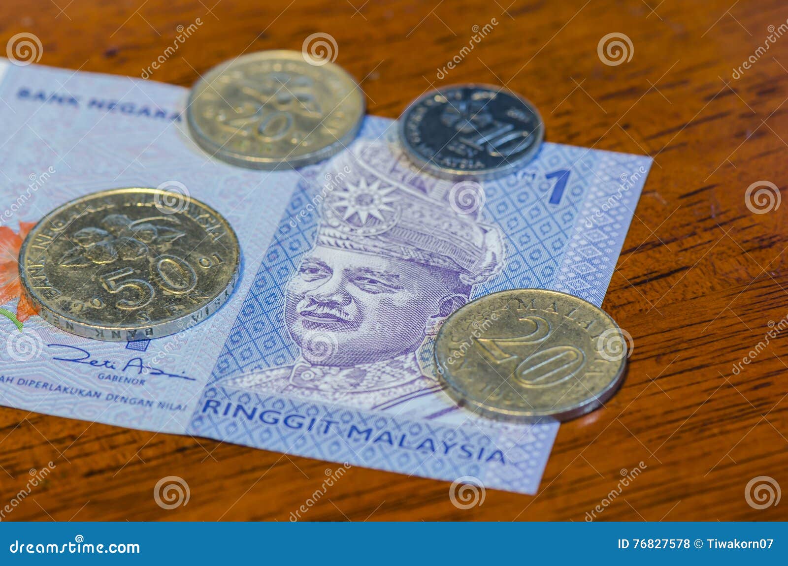 Malaysian Ringgit Coins and Notes Stock Photo - Image of malaysia ...