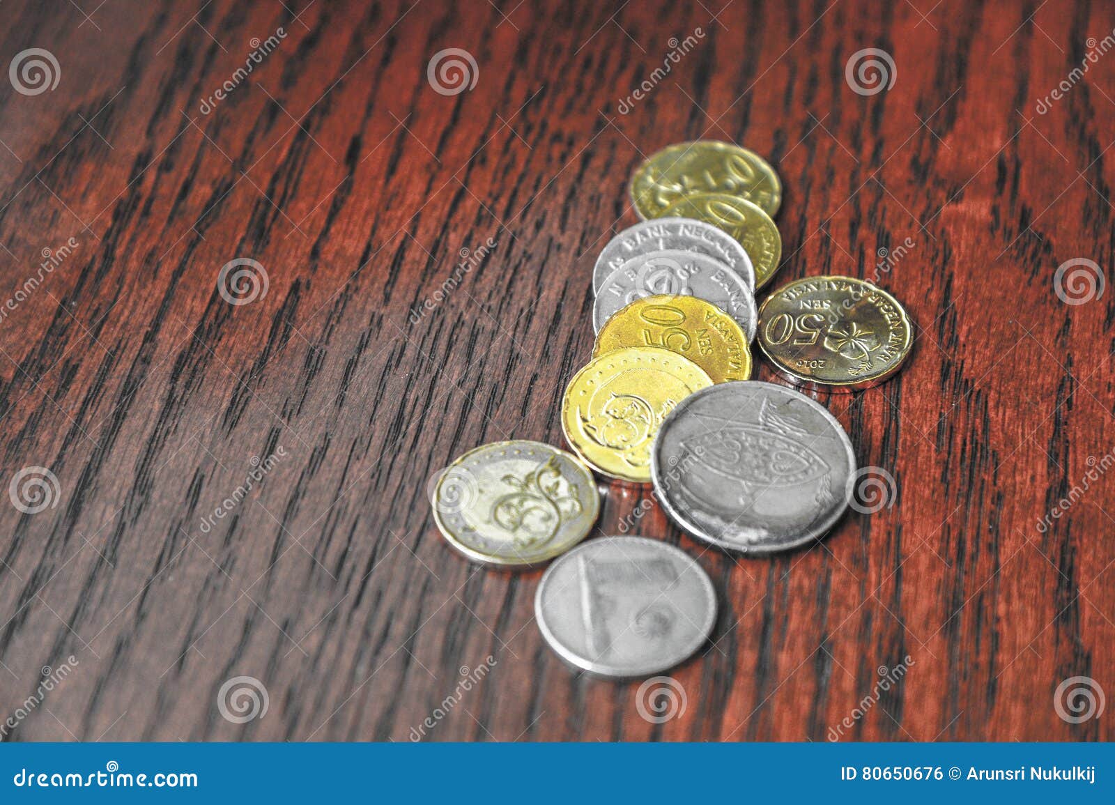 Malaysian ringgit coins stock photo. Image of accounts - 80650676