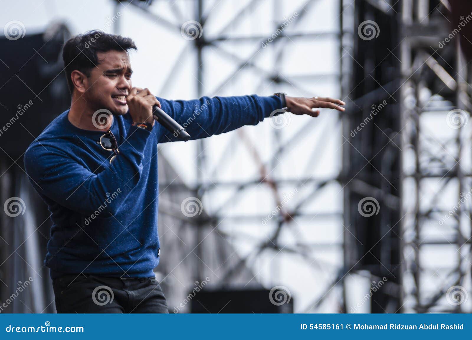 Malaysian Singer editorial photo. Image of singer, performing - 54585161