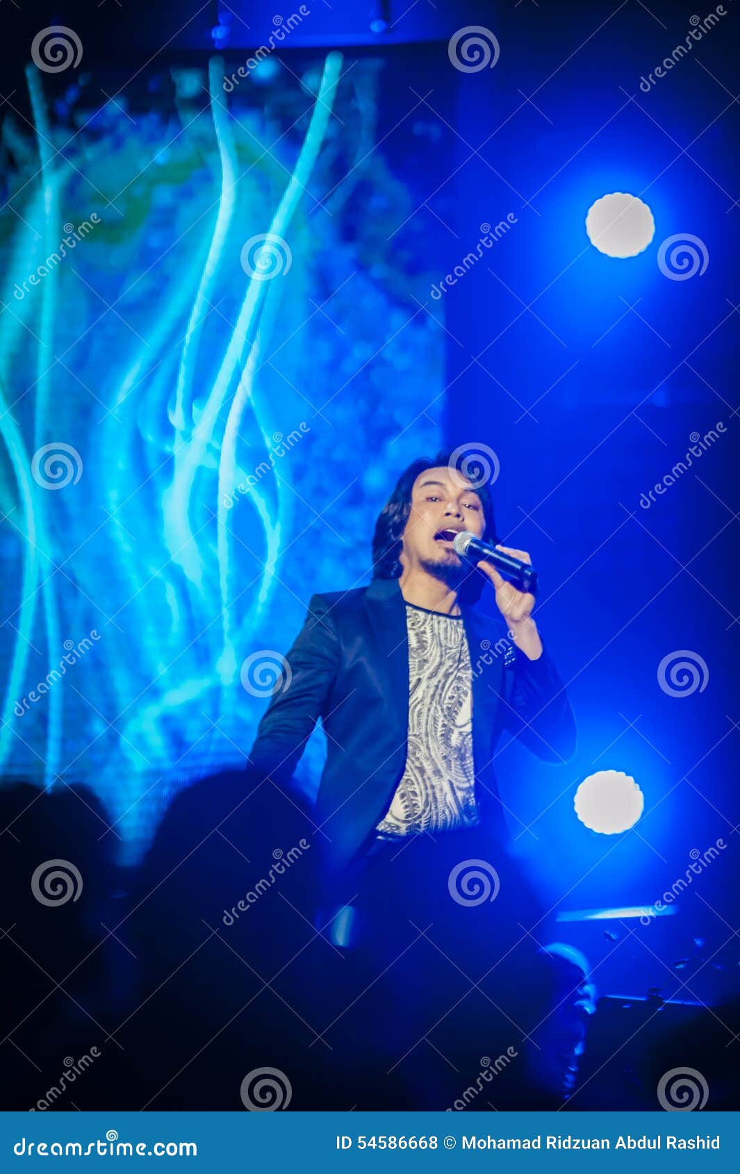 Malaysian Singer editorial stock photo. Image of singing - 54586668