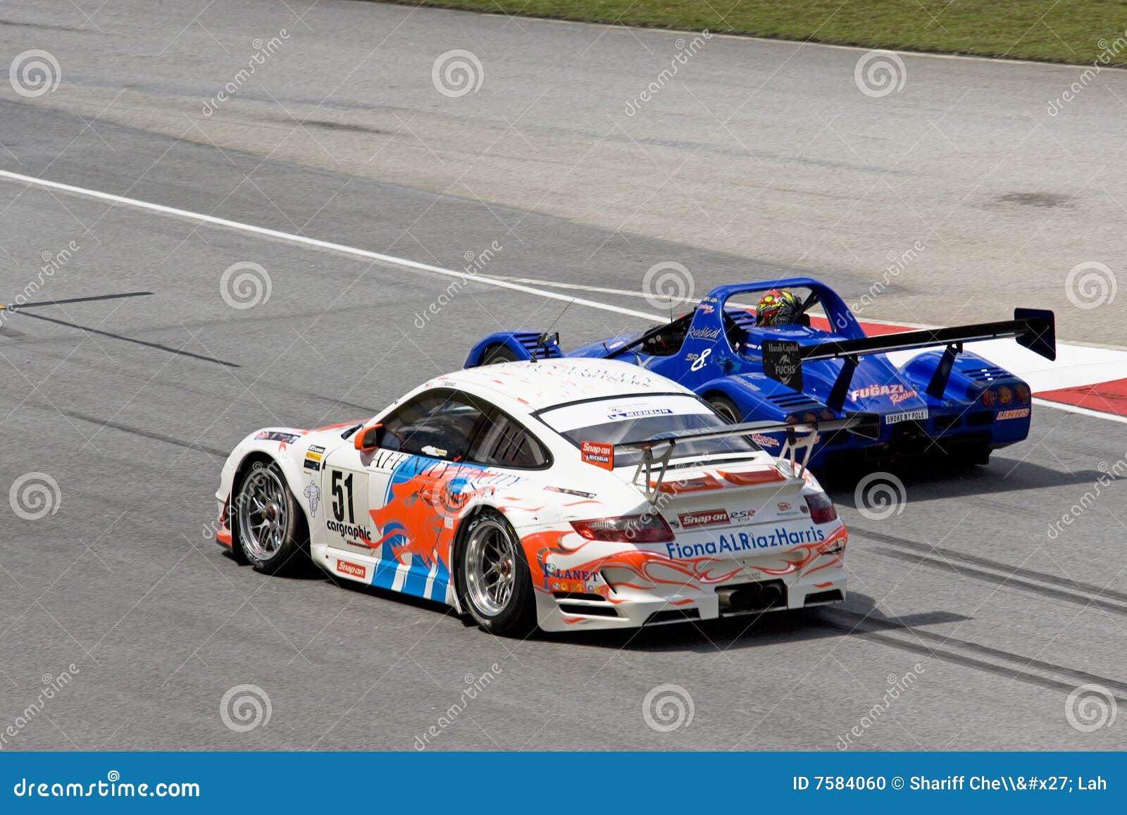 Malaysian Super Series Car Race Action Editorial Image - Image of ...