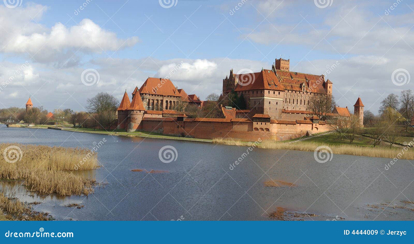 Malborg stock image. Image of tourism, europa, view, river - 4444009