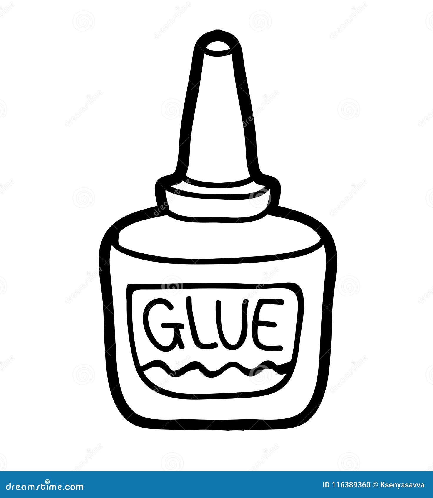 Malbuch, Kleber vektor abbildung. Illustration von abbildung - 116389360