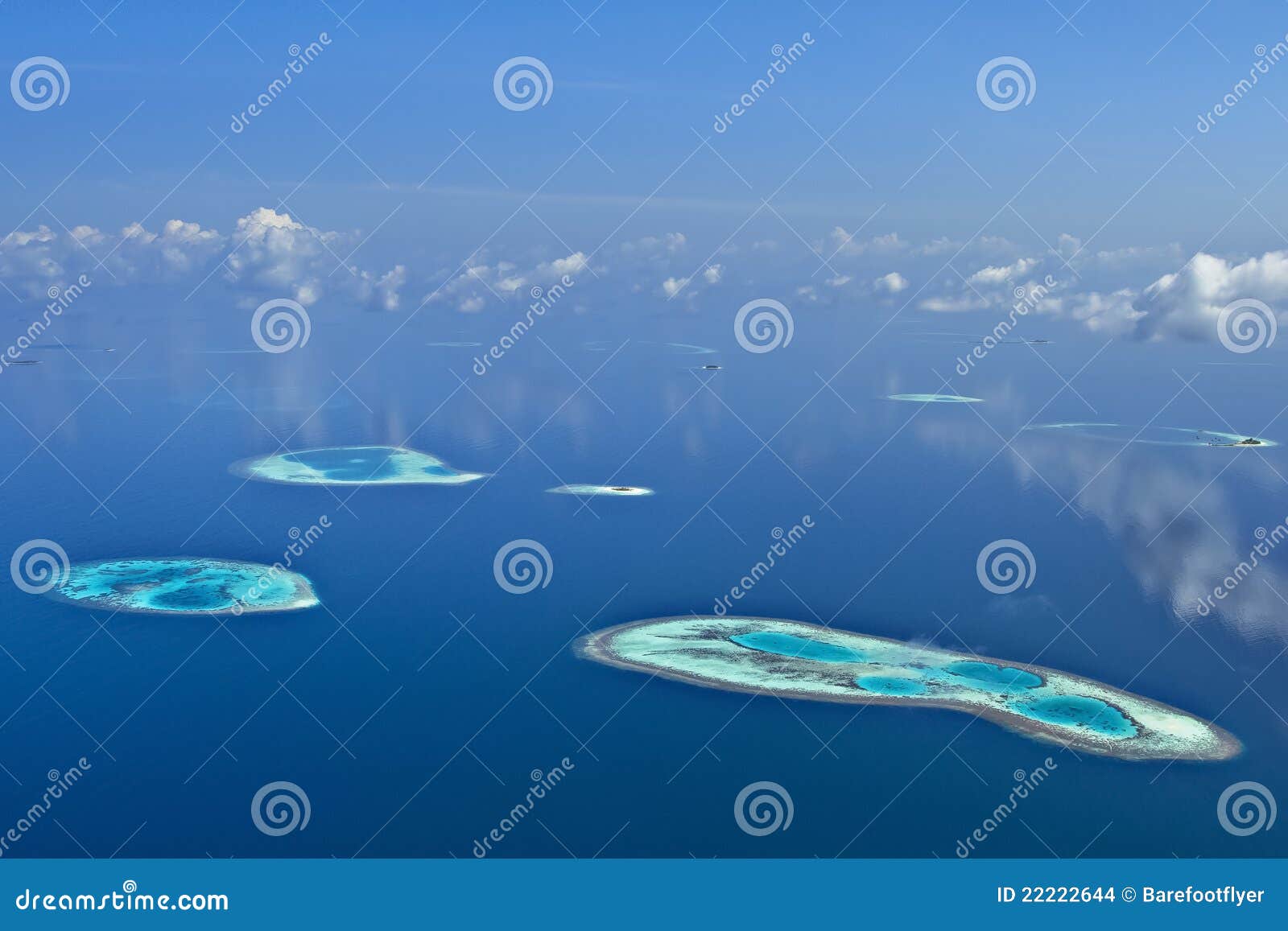Maldives Atolls stock photo. Image of atoll, scenic, remote - 22222644