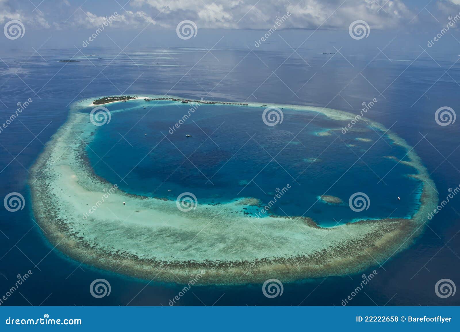 Maldives Atolls stock photo. Image of scenic, coral, reef - 22222658