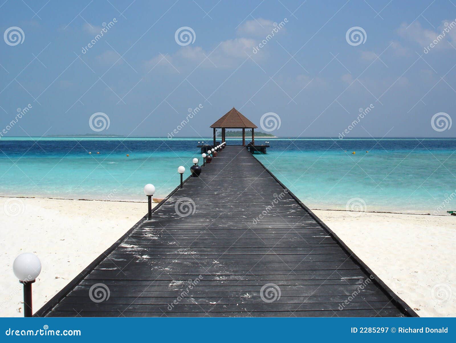 Maldives Jetty stock image. Image of jetty, water, maldives - 2285297